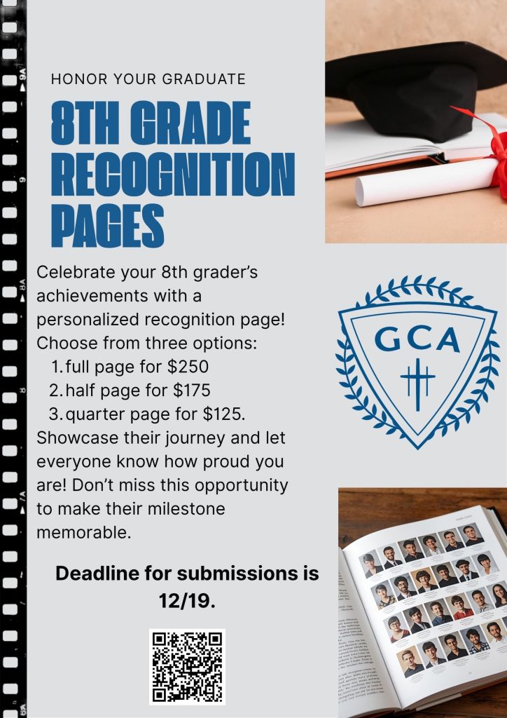 Yearbook | Grace Christian Academy